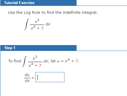 Solved Use the Log Rule to find the indefinite integral. | Chegg.com