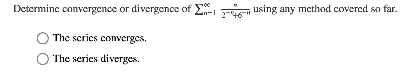 Solved L Have Learnt P Series Integral Test Dct Lct Can