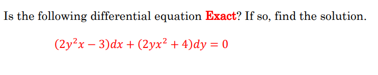 Solved Dif. Eq. Math Question - Could you should steps so I | Chegg.com