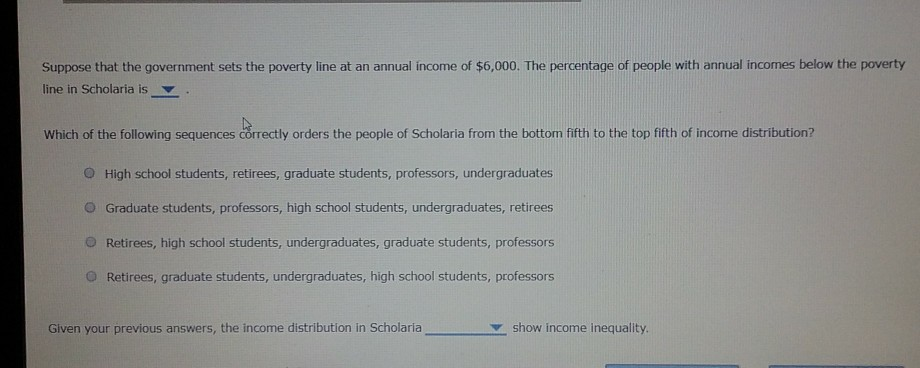 Solved understanding income inequality consider the town of | Chegg.com
