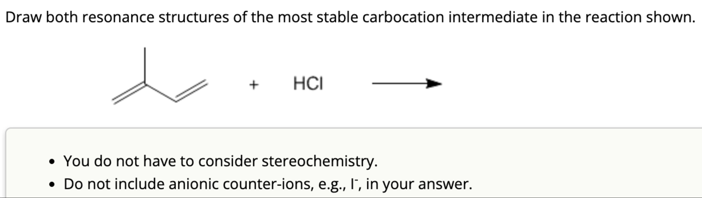 Solved Draw both resonance structures of the most stable | Chegg.com