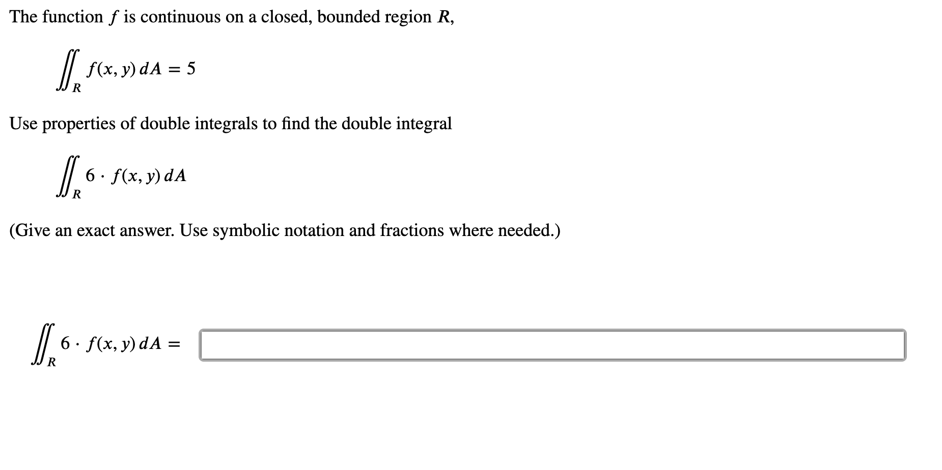 Solved The function f is continuous on a closed, bounded | Chegg.com