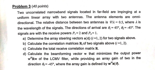 Help Me Solve These Questions Of Stochastic Signal