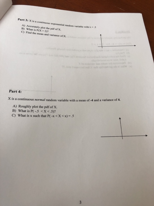 Solved Problem 1 Part 1 integer values, i.e. 0, 1,2,3 : X is | Chegg.com