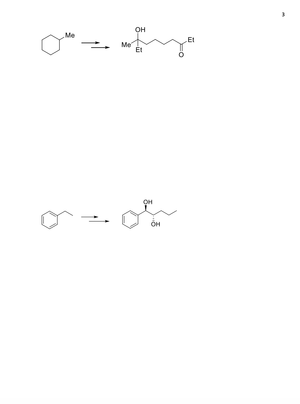 Solved 2 N Part 2 - Syntheses (65 points in total) Propose a | Chegg.com