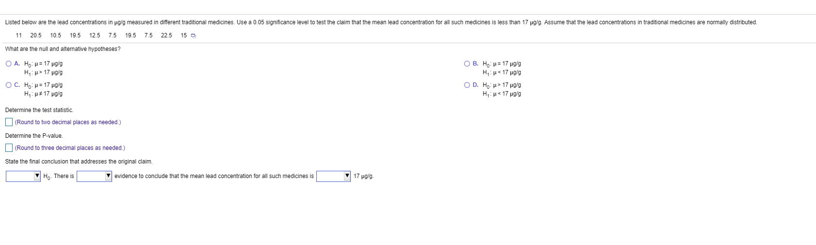 Solved The bottom options are Reject, Fail to Reject. | Chegg.com