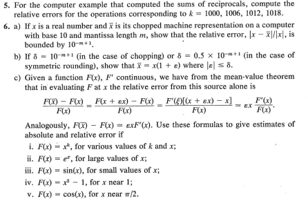 5. For the computer example that computed the sums of | Chegg.com