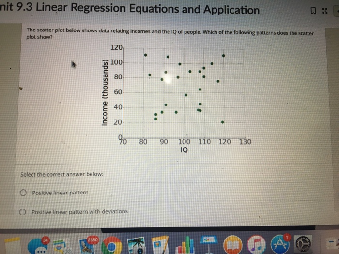 Solved nit 9.3 Linear Regression Equations and Application | Chegg.com