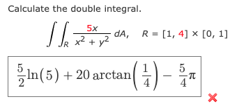 Solved Calculate the double integral. | Chegg.com