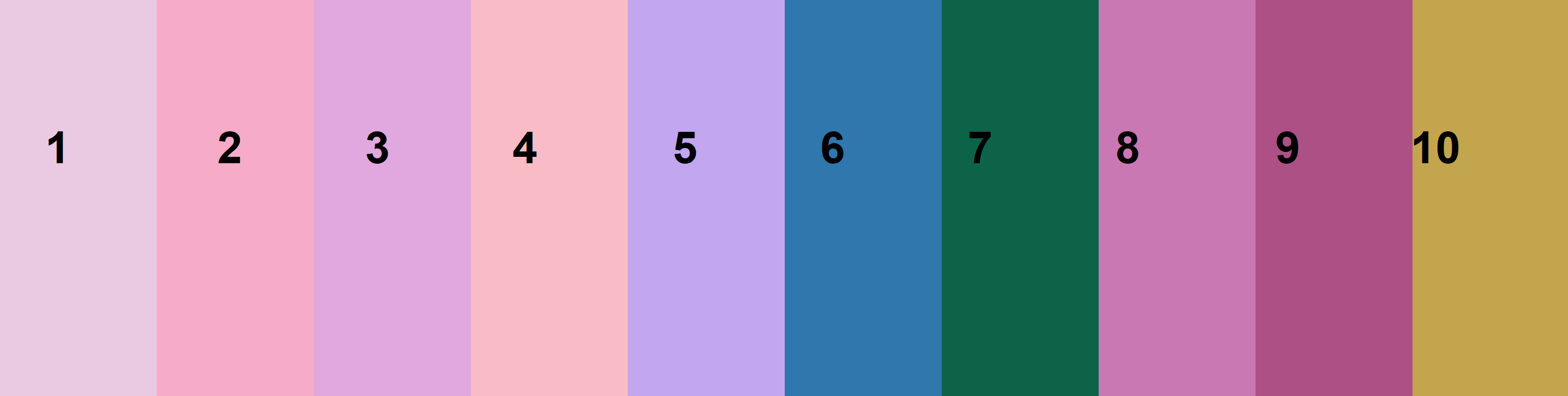 Solved Are any colours in each palette monochromatic, | Chegg.com