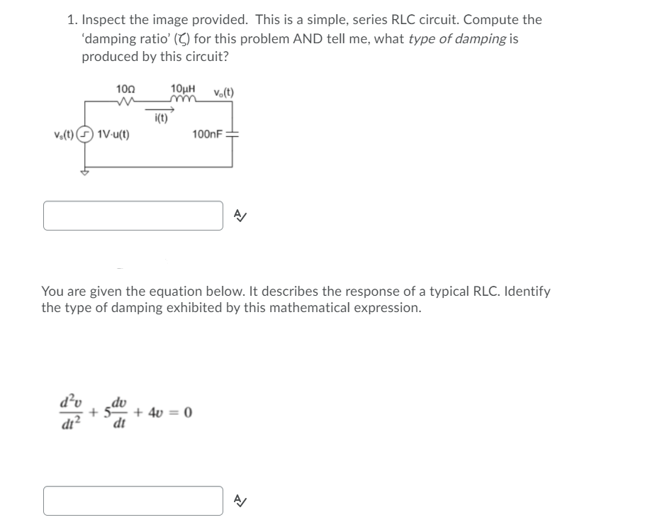 Solved 1. Inspect the image provided. This is a simple, | Chegg.com