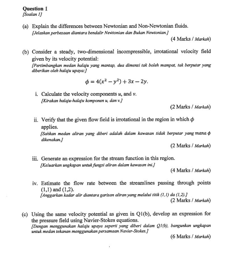 Solved Question 1 Soalan 1] (a) Explain the differences | Chegg.com