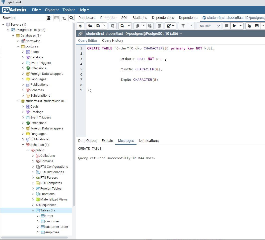 Solved PostgreSQL 10 help - thank you in advance! I have | Chegg.com