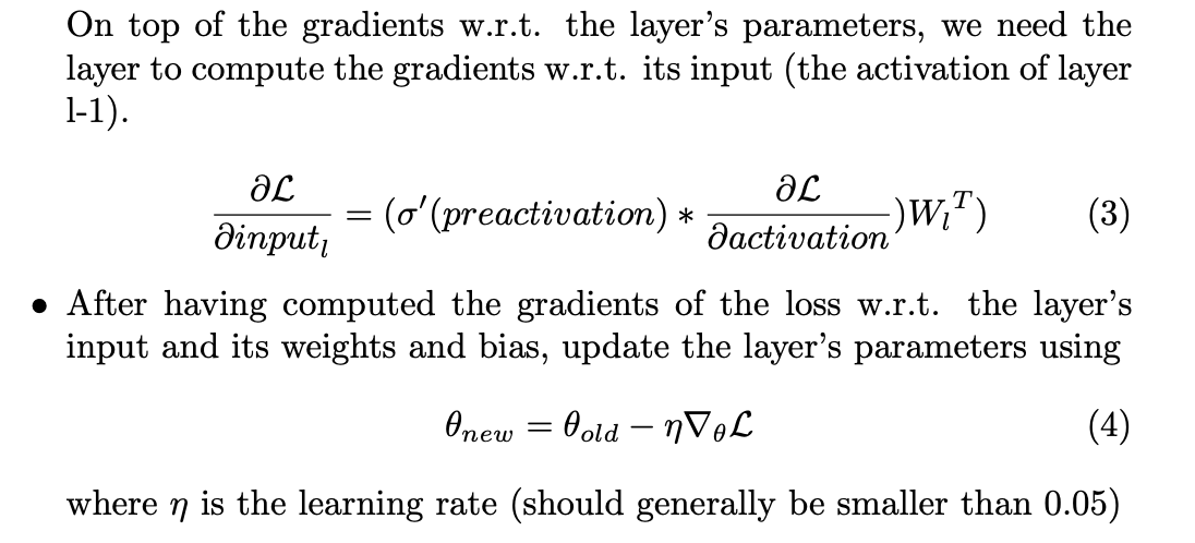 Solved Multi Layer Perceptron task in Python: PROVIDE | Chegg.com