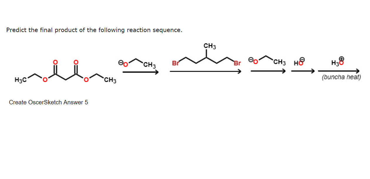 Solved Predict the intermediate product A and the final | Chegg.com