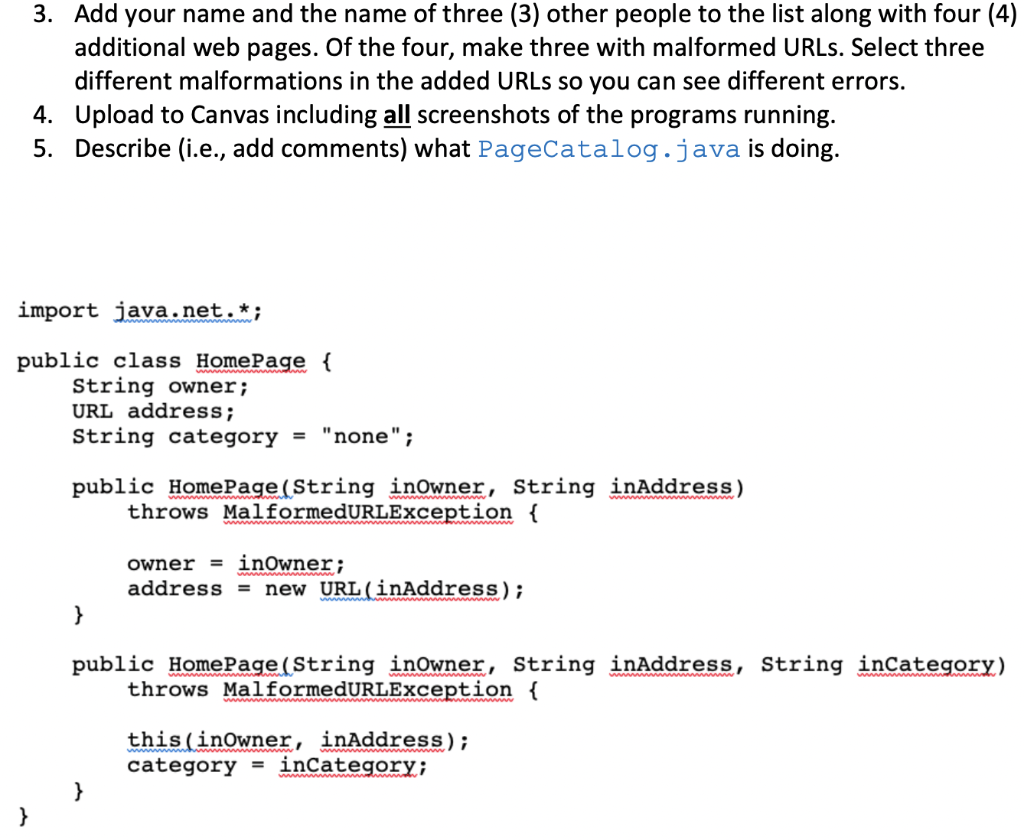 Solved ***** Also edit and fix the code for any errors ***** | Chegg.com