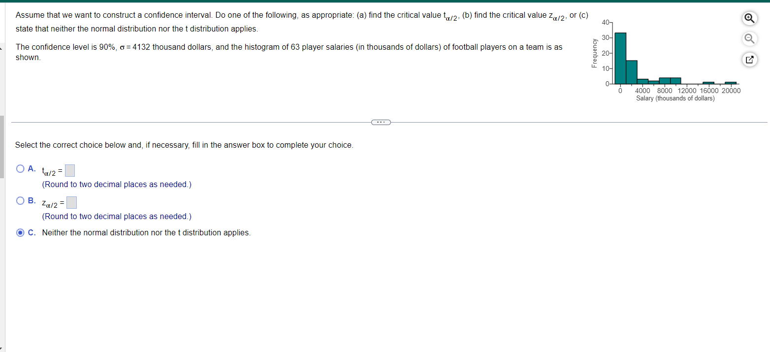 Solved Assume that we want to construct a confidence | Chegg.com