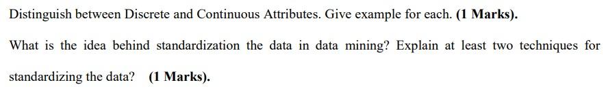Solved Distinguish between Discrete and Continuous | Chegg.com