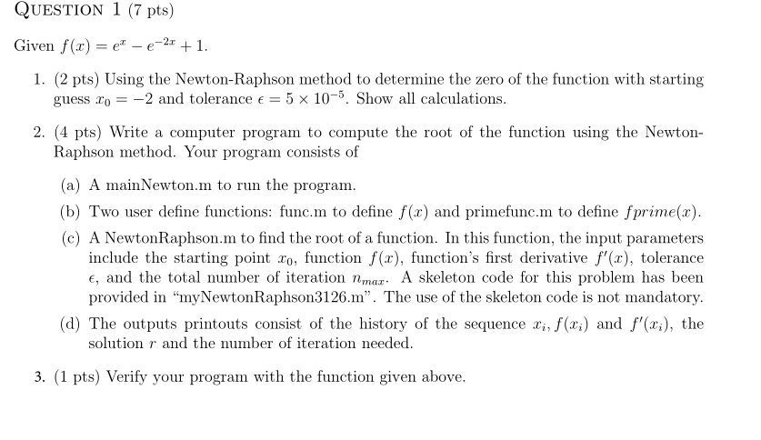 Solved Do them by matlab and i have done qustion 1 ,but | Chegg.com