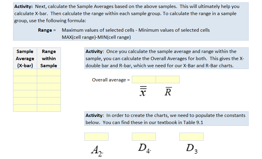 Solved Assignment: Part 2 - How do I control my production? | Chegg.com
