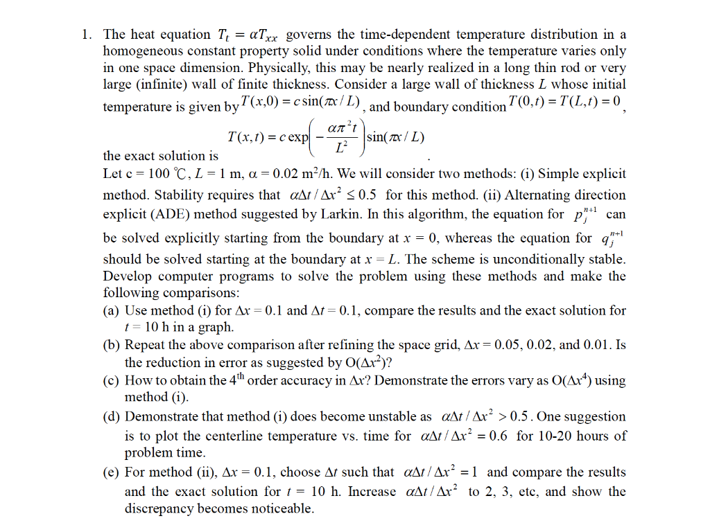 Question related to computational fluid dynamics. | Chegg.com