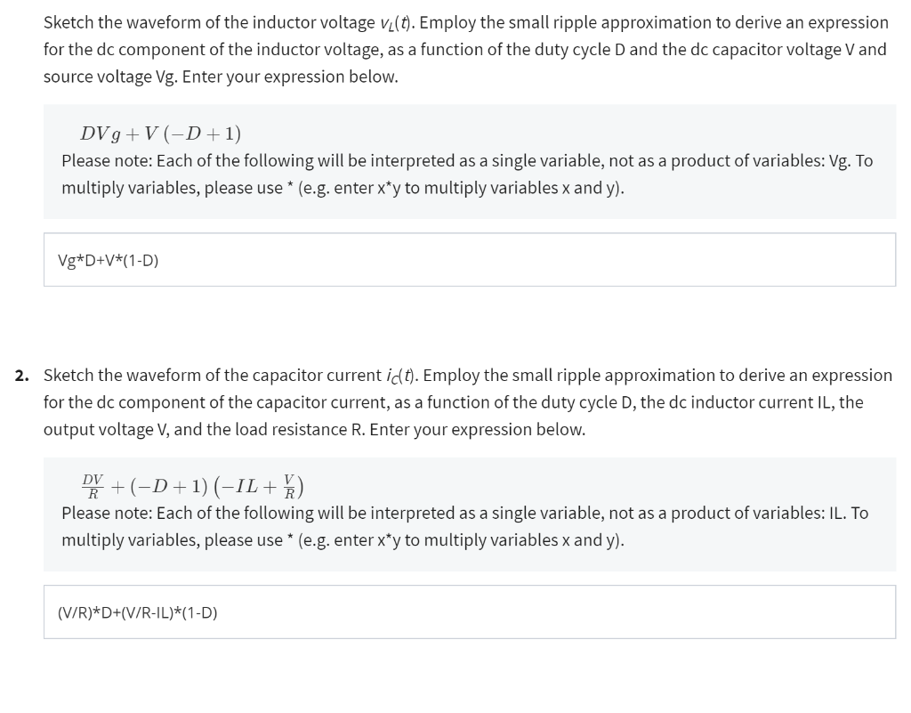 [Solved]: 1. Analysis and design of a buck-bo