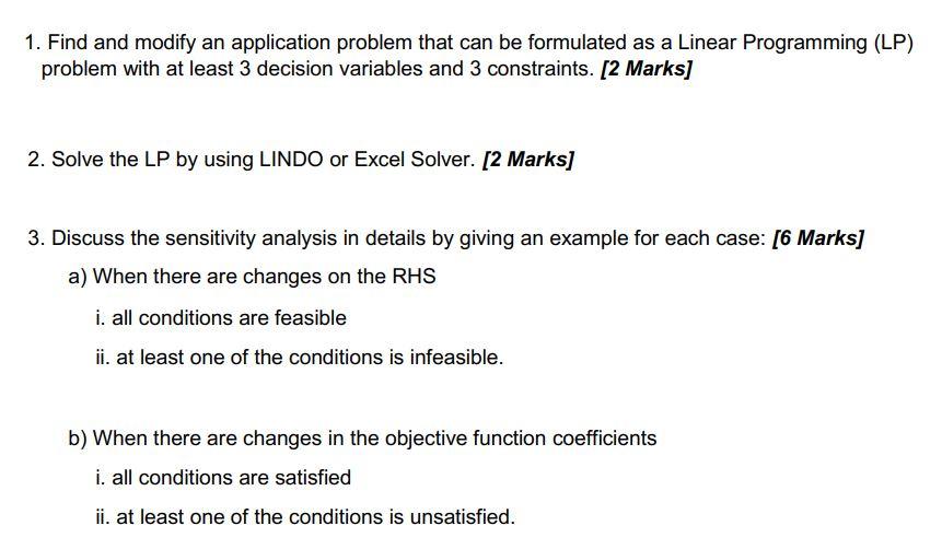 Solved Part A: Find and modify ANY application problem (from | Chegg.com