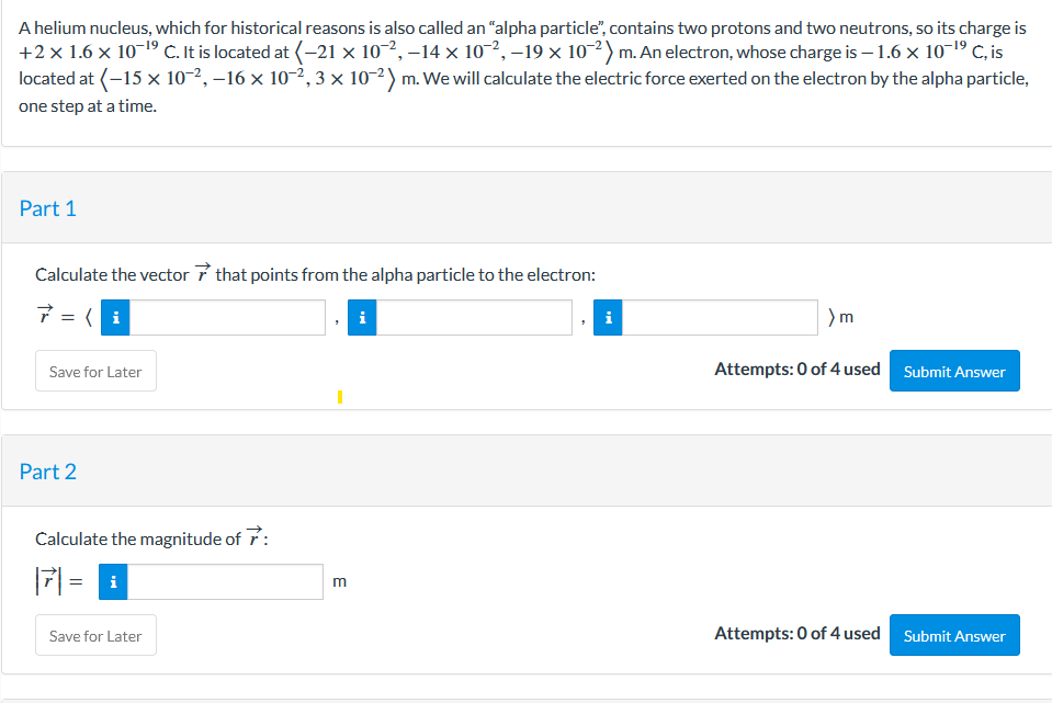 Solved Calculate the unit vector corresponding to r : r^= | Chegg.com