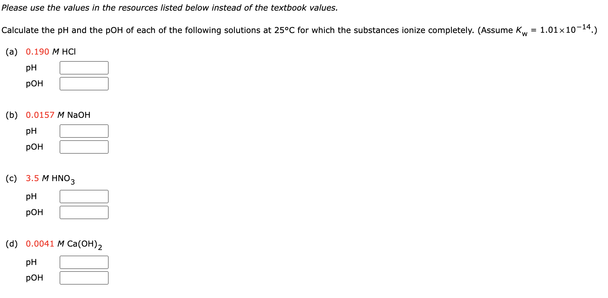 Solved Please use the values in the resources listed below | Chegg.com Solved Please use the values in the resources listed below | Chegg.com