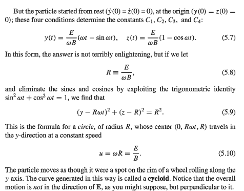 Solved Consider the cycloid motion example discussed in | Chegg.com