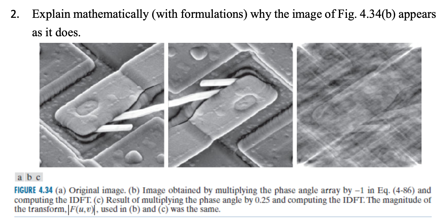 Solved 2. Explain mathematically (with formulations) why the | Chegg.com