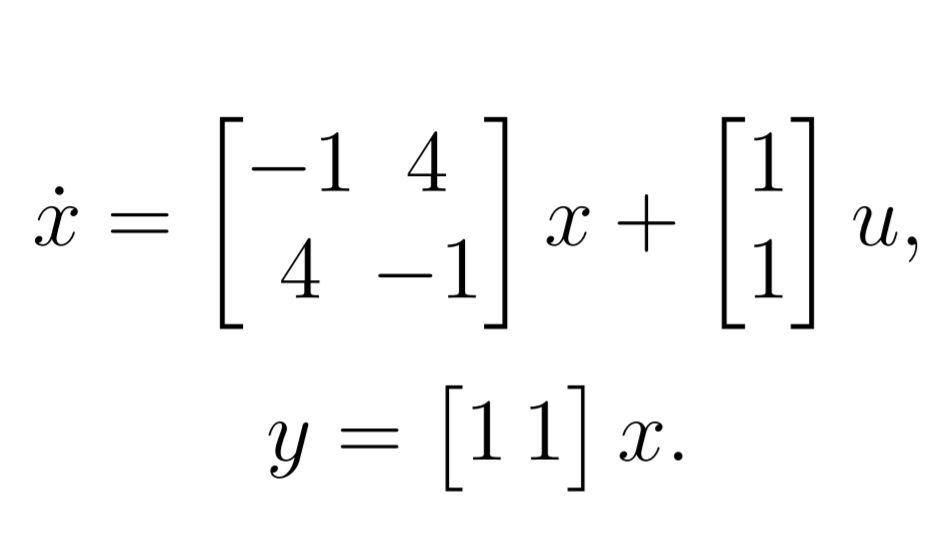 Solved (a)Reduce the state equation to the uncontrollable | Chegg.com
