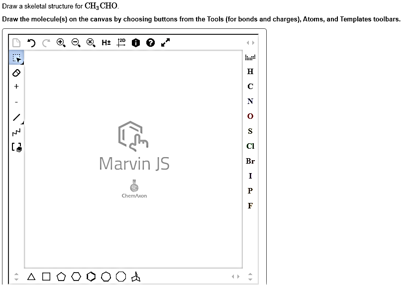 Solved Draw a skeletal structure for CH, CHO. Draw the | Chegg.com