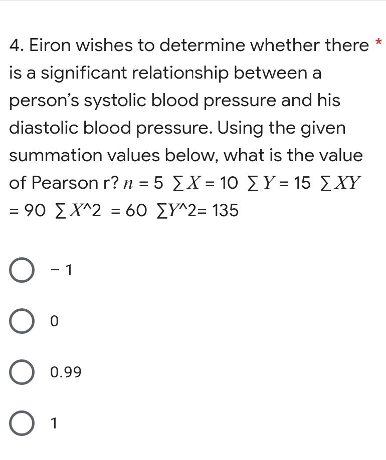 Solved 4. Eiron wishes to determine whether there * is a | Chegg.com