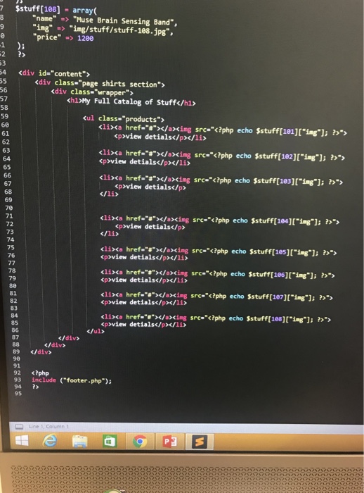 Solved This is my code i want another way for display list | Chegg.com