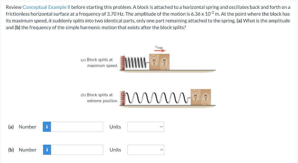 Solved Review Conceptual Example 8 before starting this | Chegg.com