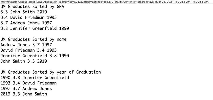 Solved This problem assumes you have a list of students each | Chegg.com