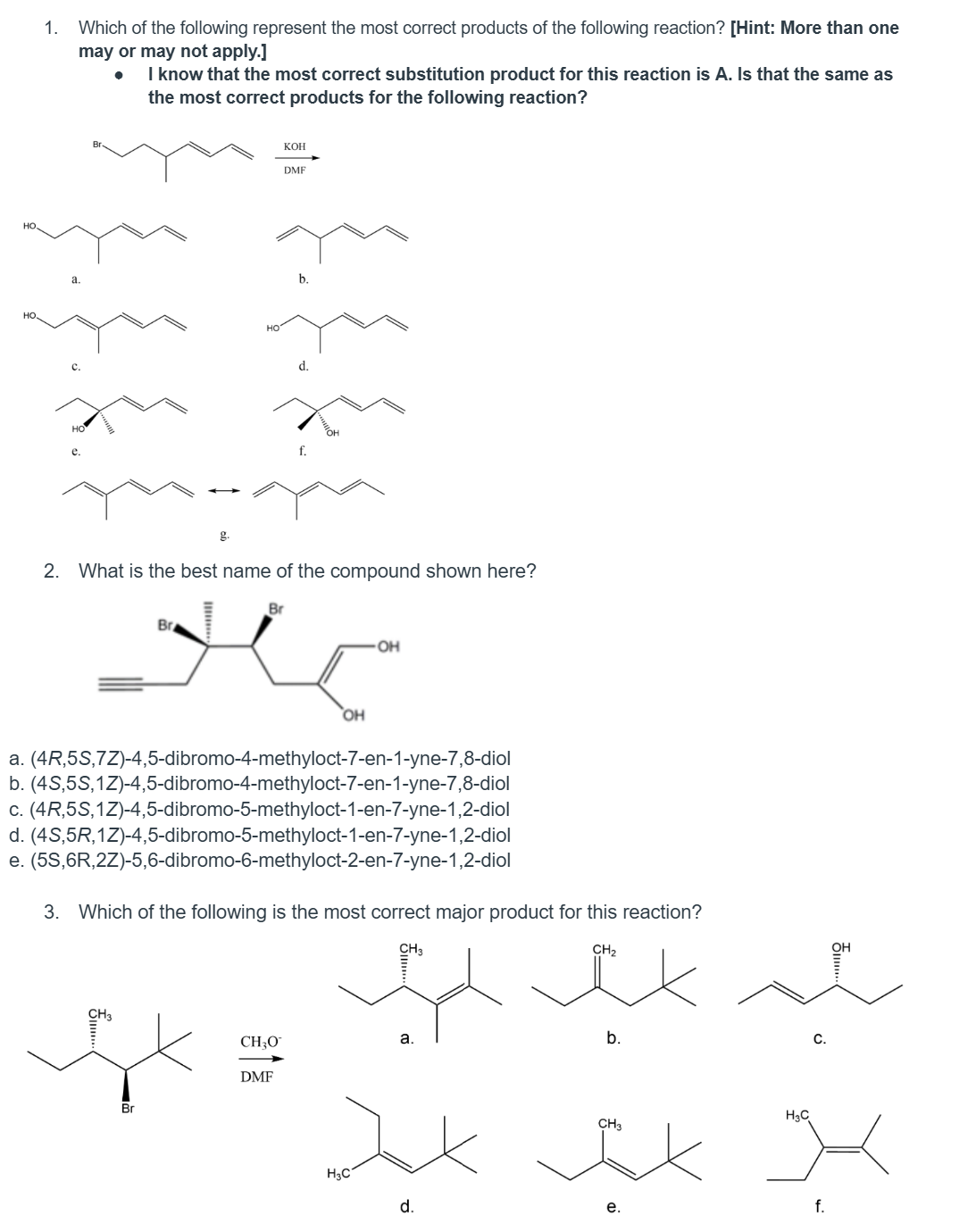 Solved Which of the following represent the most correct | Chegg.com
