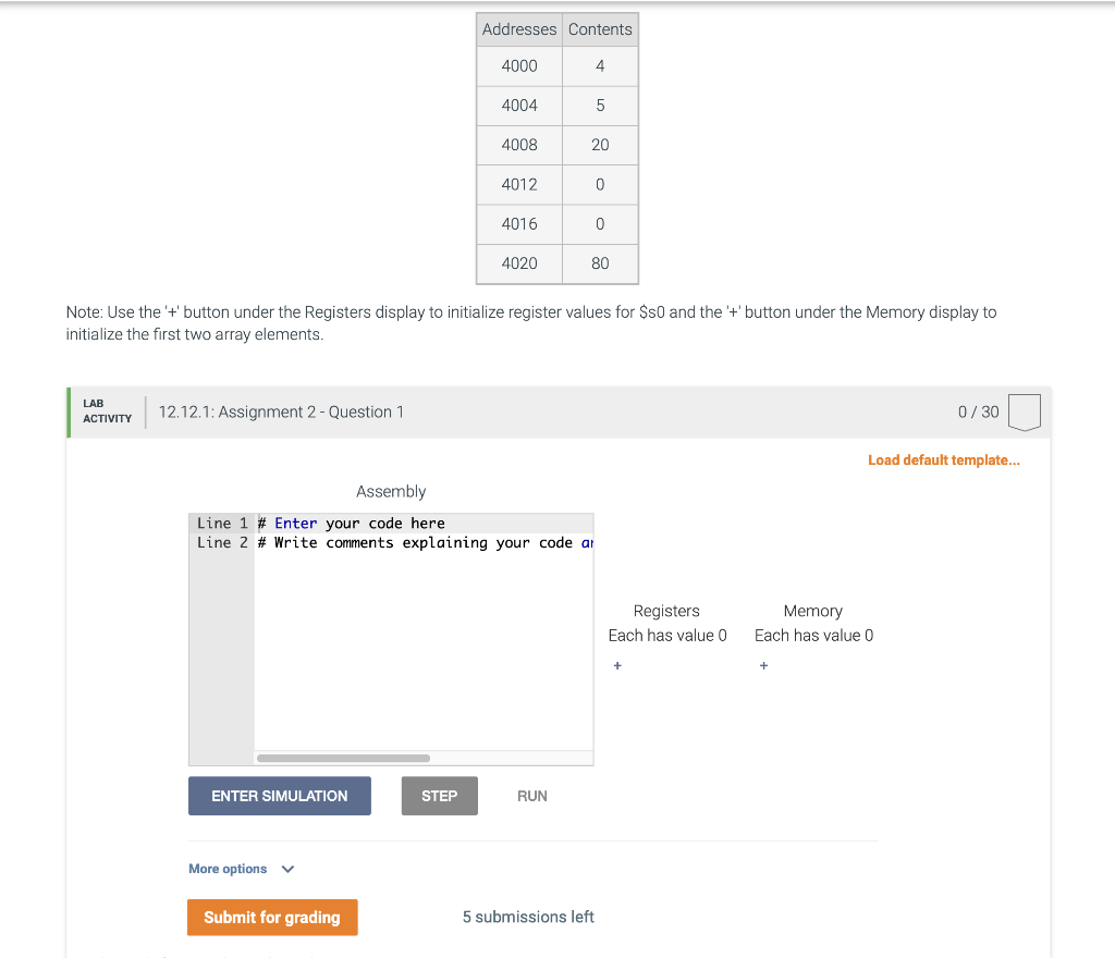 Solved You may use any temporary registers from $t0 to $t9 | Chegg.com