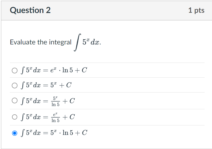 Question 2Evaluate the integral | Chegg.com
