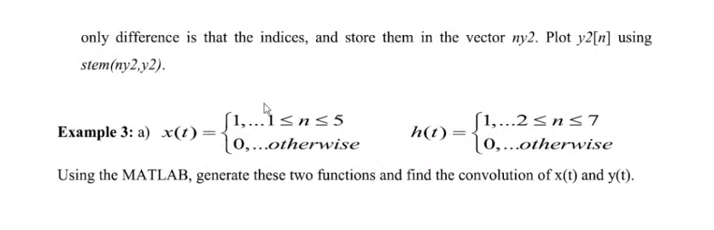 Solved Example 1: a) Consider the finite-length signal | Chegg.com