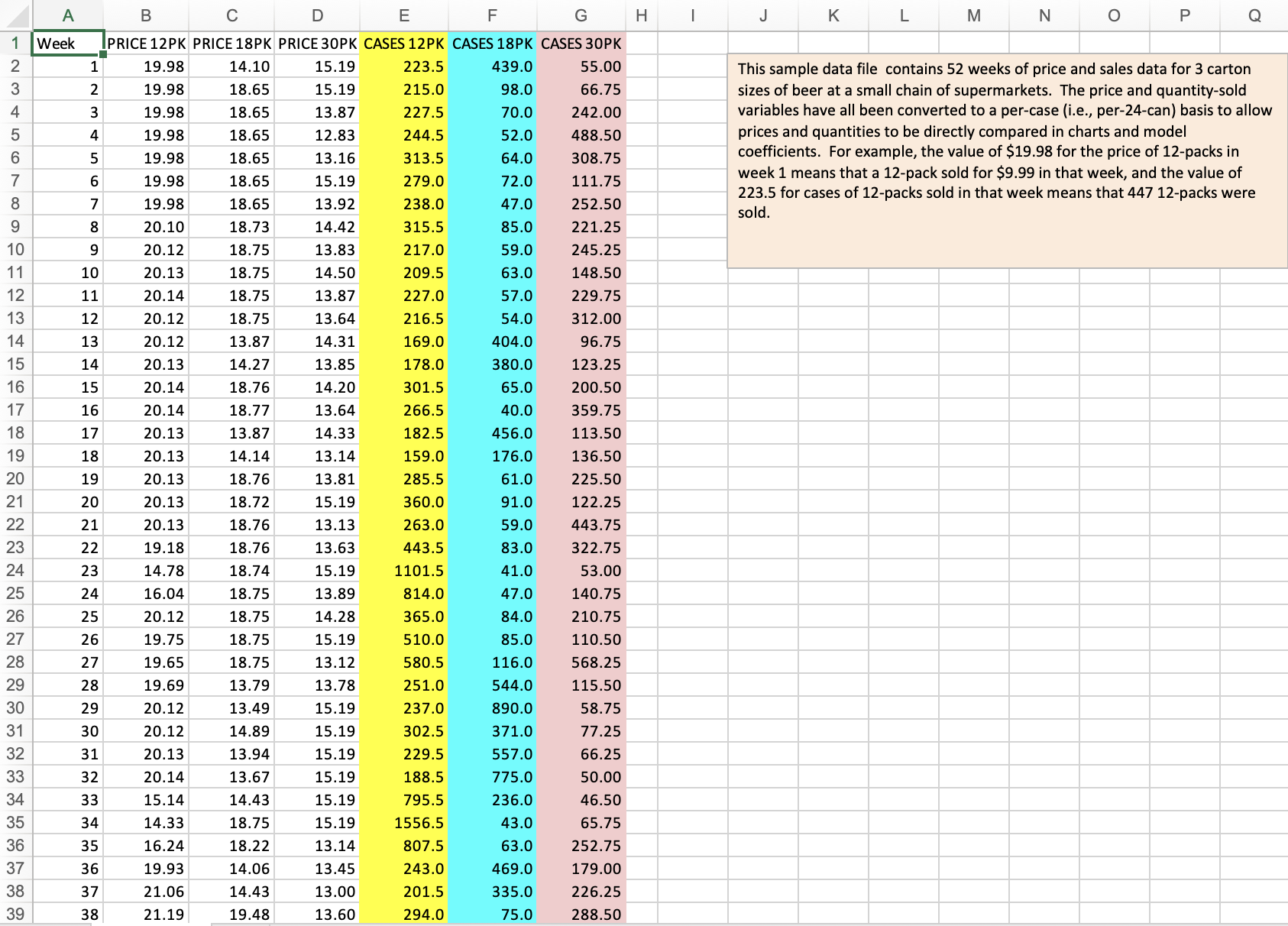 The spreadsheets linked from this Mega-assignment | Chegg.com