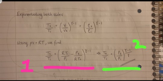 Solved Exponentiating both sides Using pv = RT, we find | Chegg.com