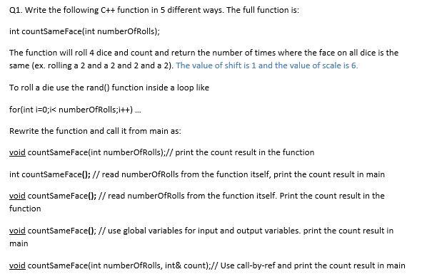 Solved add comments and use meaningful variable names number | Chegg.com