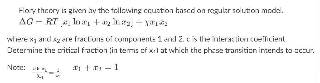Solved A. (Above)B. Plot the free energy curves (DG) as a | Chegg.com