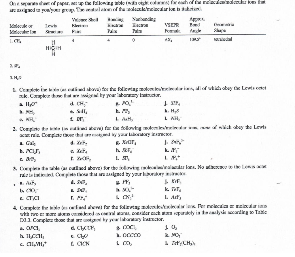 Solved 1.a; 1, b; 1.c --All obey the Lewis octet rule. 2.a; | Chegg.com