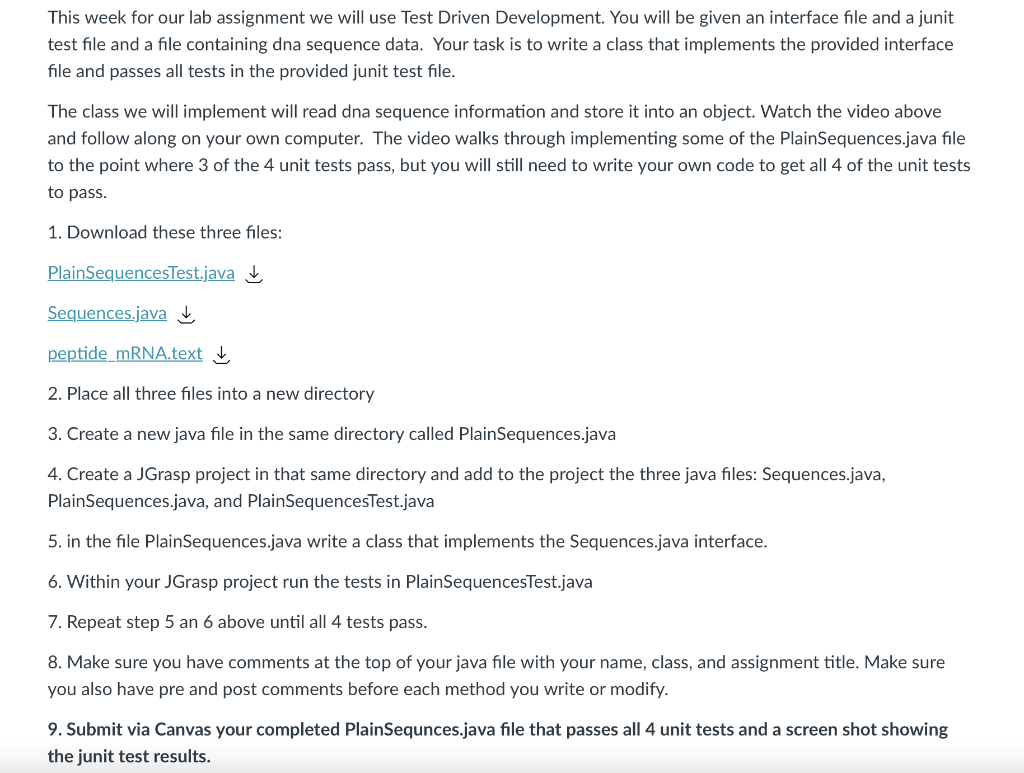 Solved Assignment: Implement class for manipulating | Chegg.com
