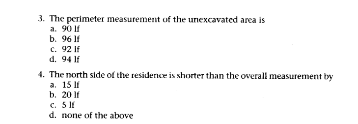 Solved FIGURE 2-17 Residential Foundation 3. The | Chegg.com
