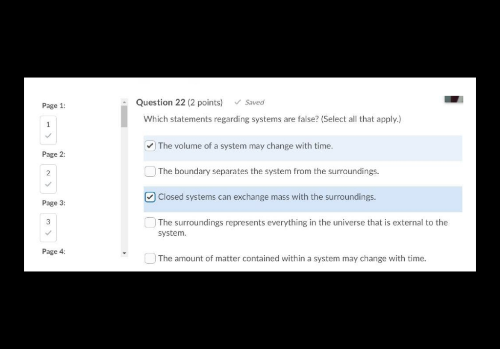 Solved Which statements regarding systems are false? (Select | Chegg.com