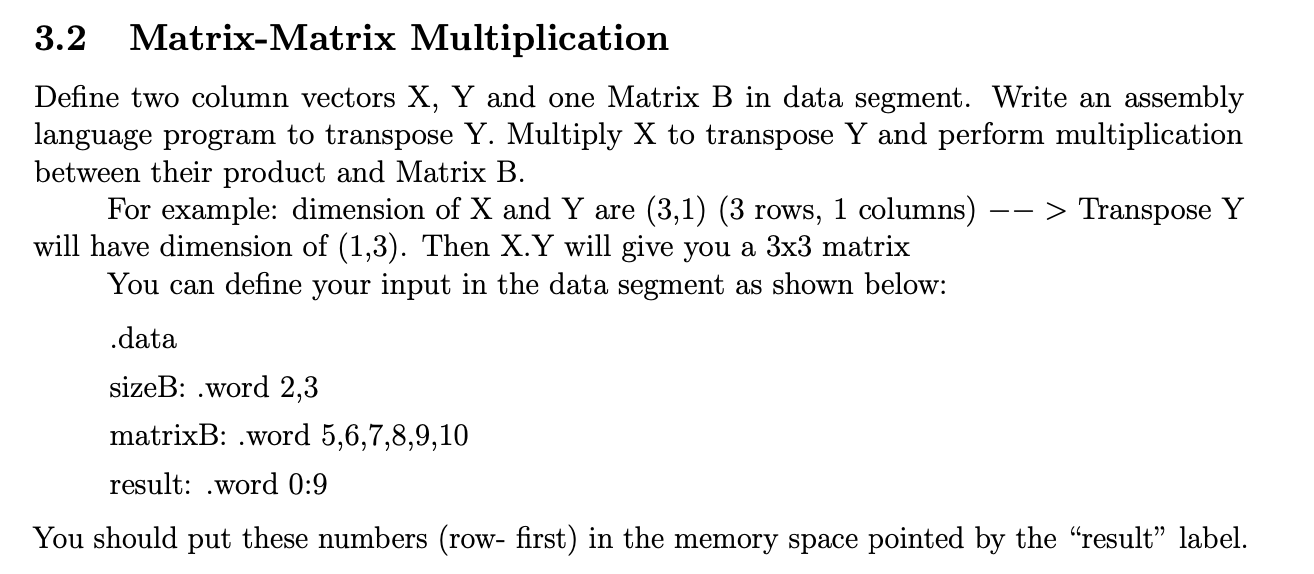 In this project, we will use MARS (MIPS Assembler | Chegg.com